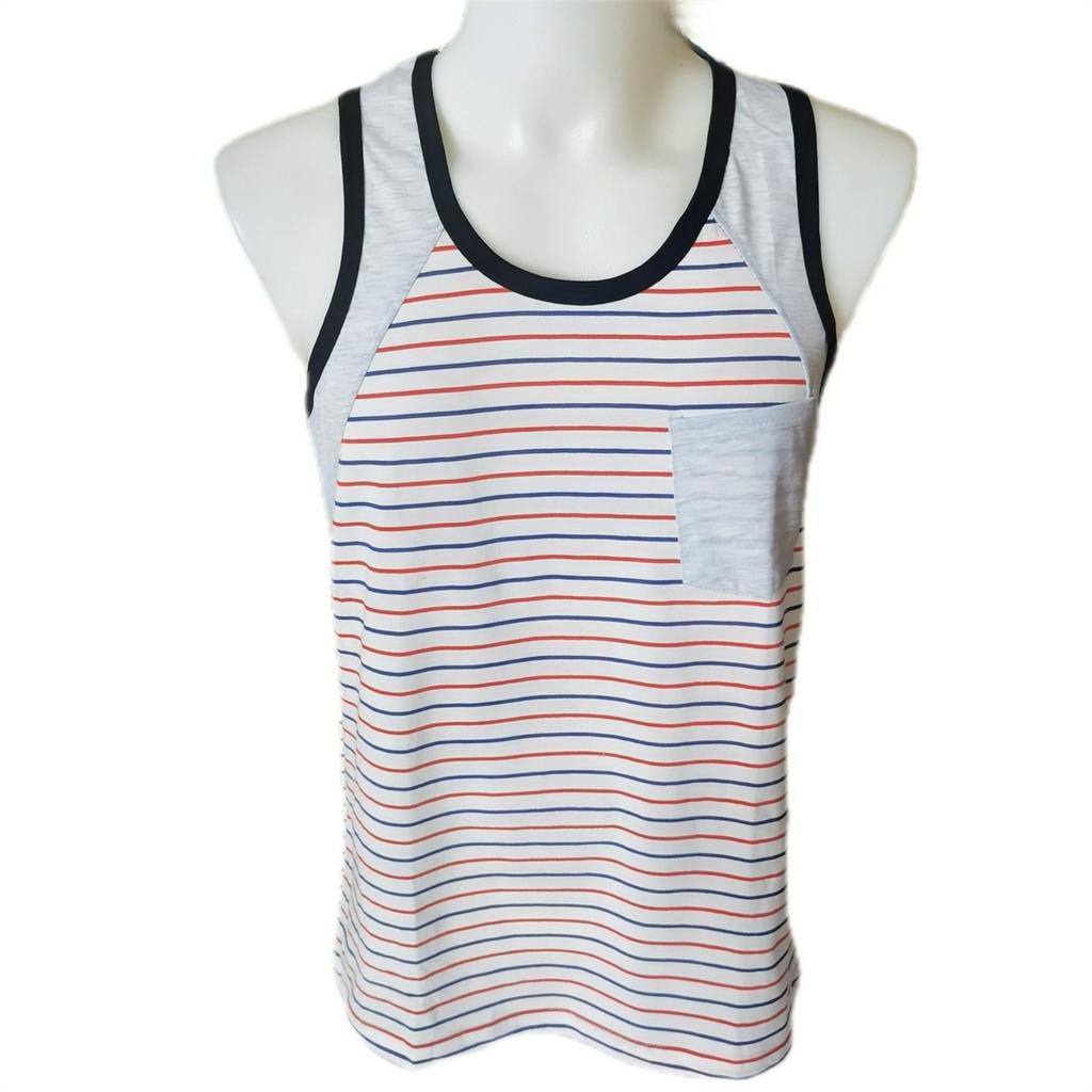 Men's SANDO, stretch cotton fabric with pocket, average size (random ...