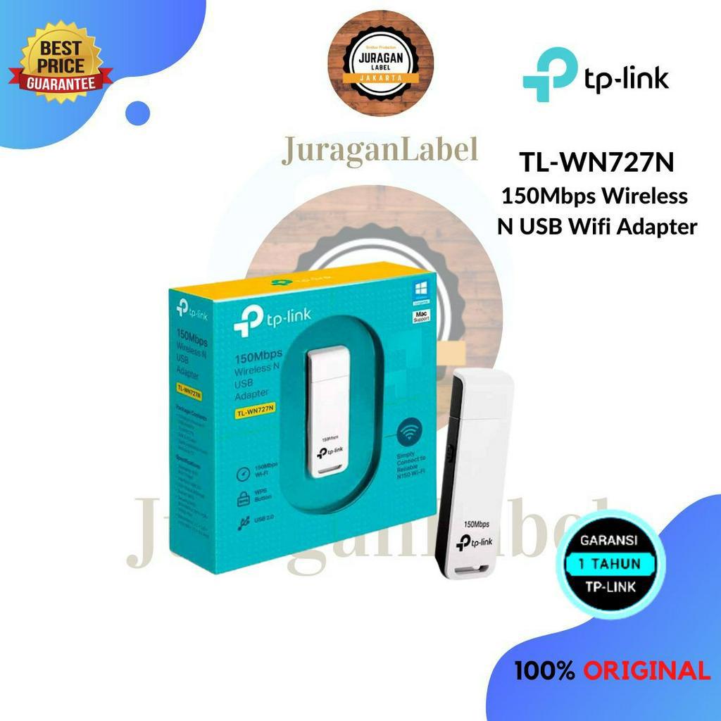 Tp-link TL-WN727N Wireless N USB Wifi Adapter TPLINK 150Mbps | Shopee ...