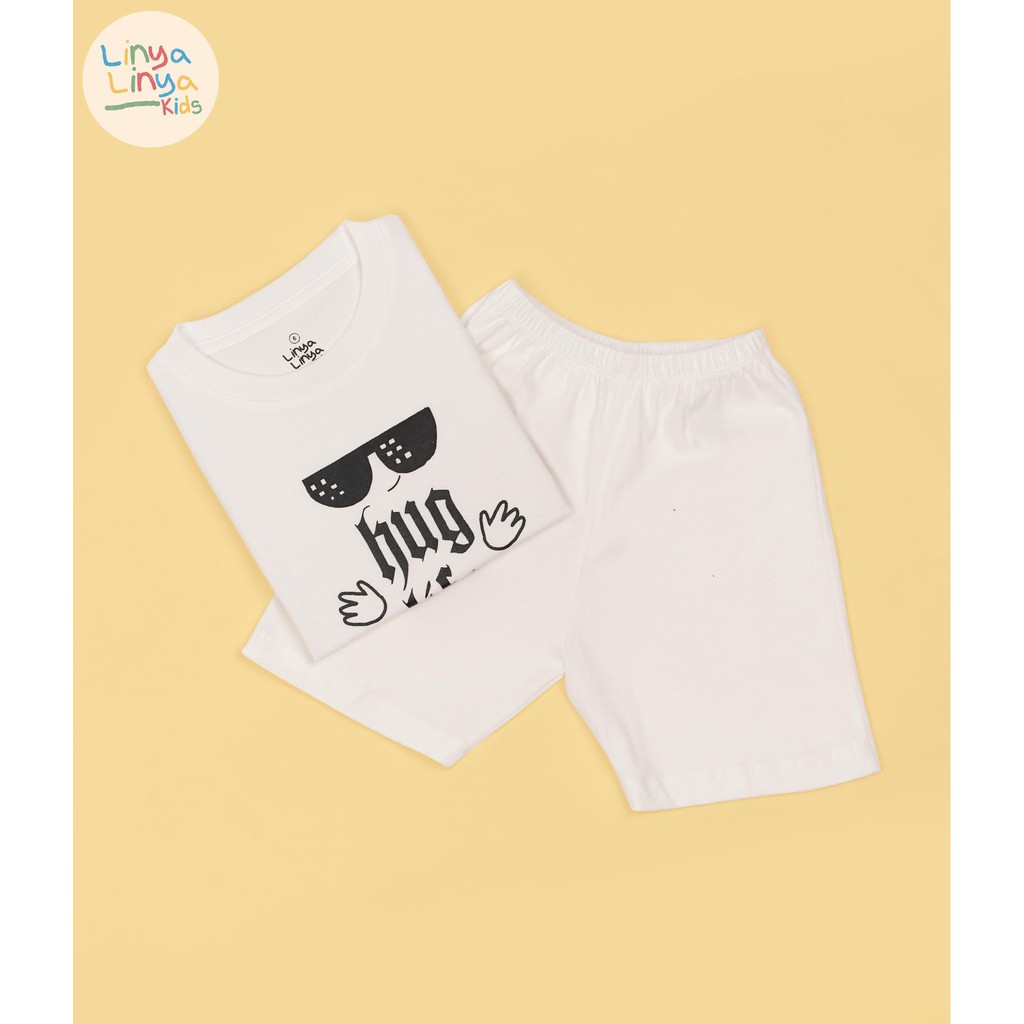 Linya-Linya Kids Complete Terno Set: Hug Life | Shopee Philippines