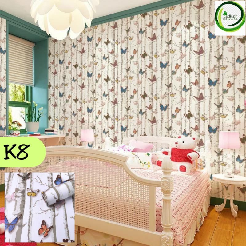 butterfly wallpaper design 10meters by 45cm wallpaper sticker for ...