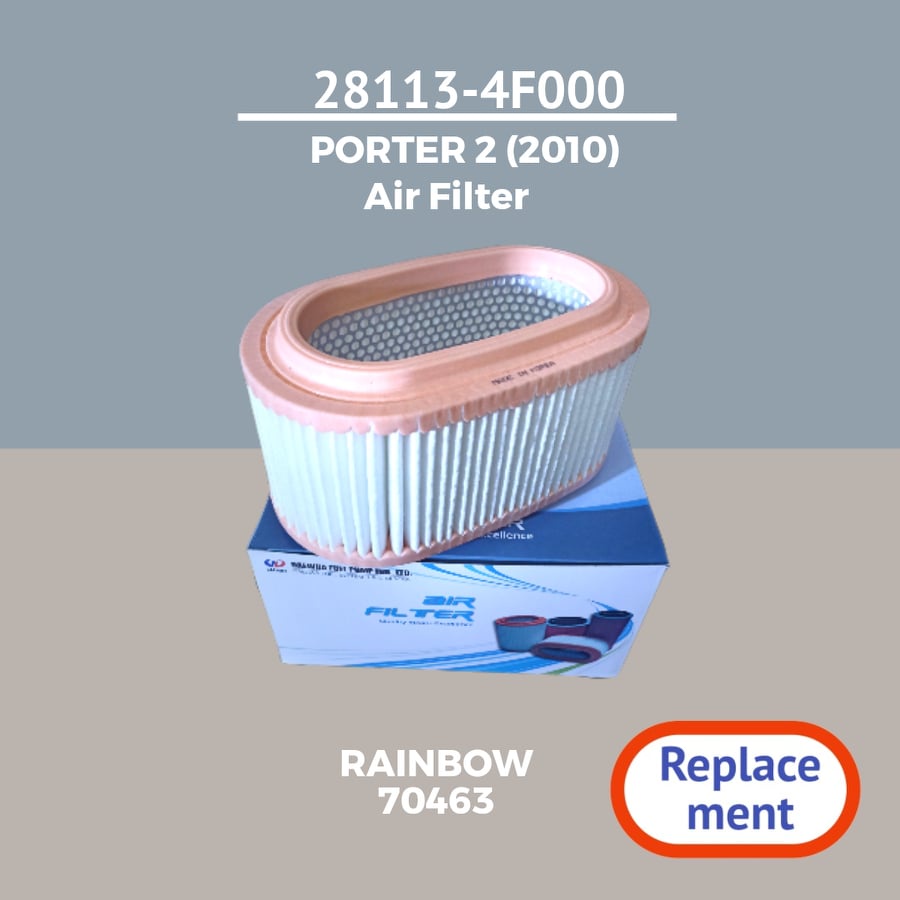 Air Filter for HYUNDAI Porter 2 (2010) Replacement Part#; 28113-4F000 ...