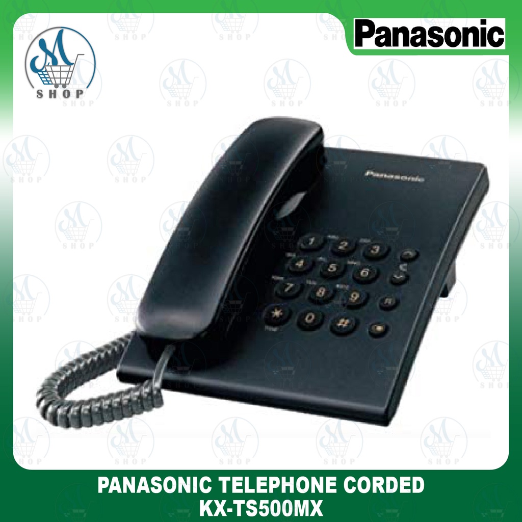 PANASONIC KX-TS500MX CORDED TELEPHONE | Shopee Philippines
