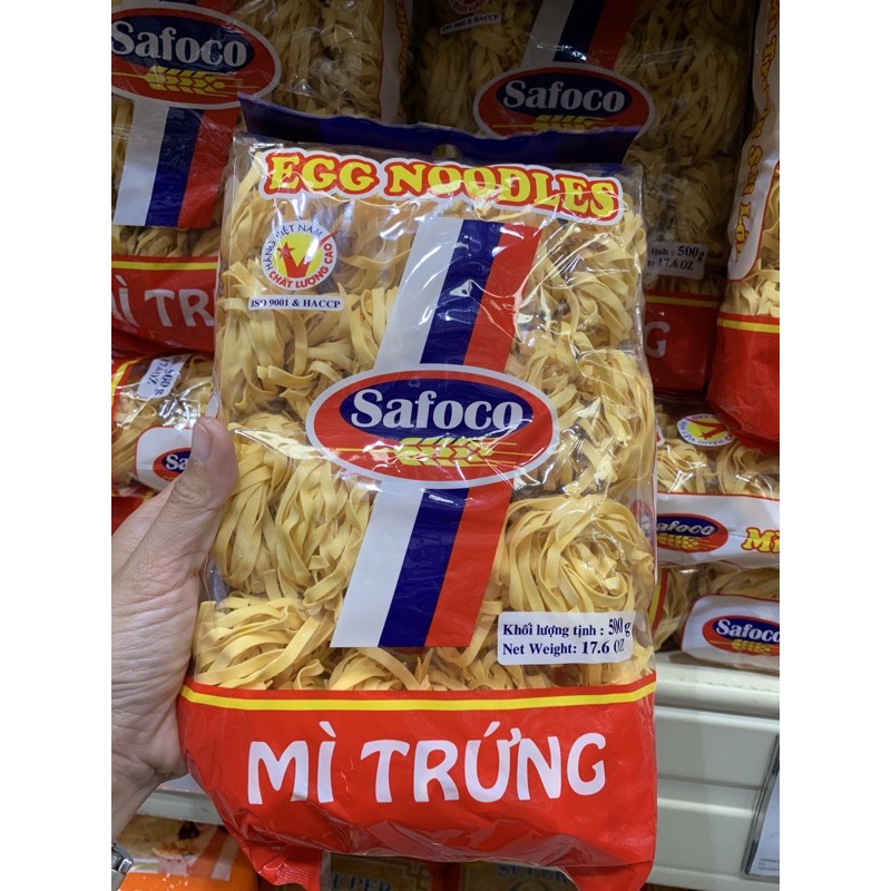 Safoco Egg Noodles Thick 500g | Shopee Philippines