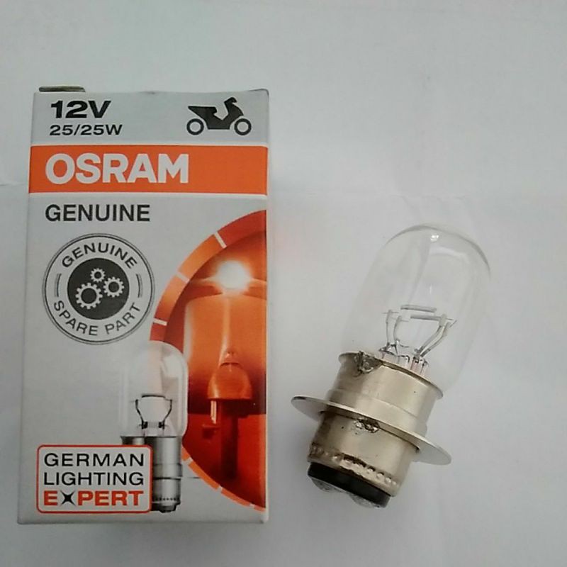 Osram Motorcycle Headlight 12V/25W | Shopee Philippines