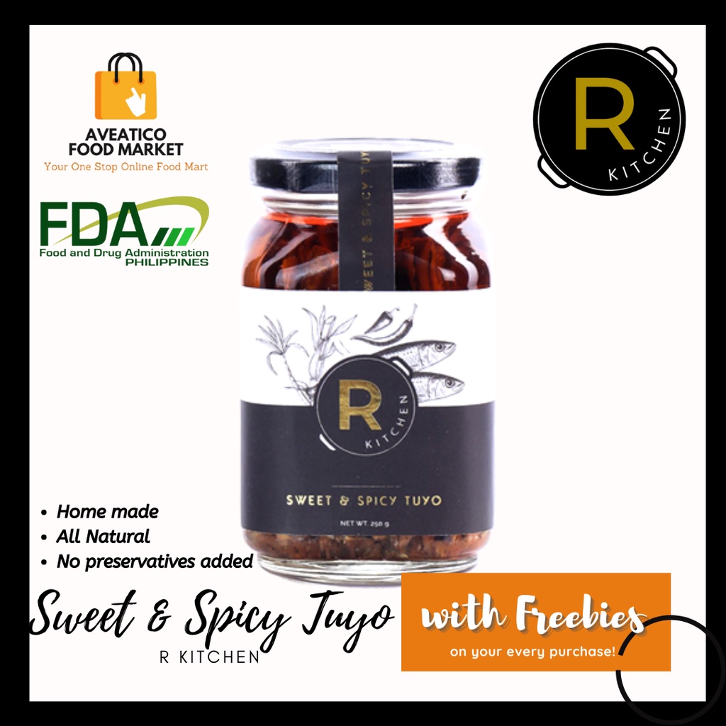 (COD) RKitchen Sweet & Spicy Tuyo | RKitchen Food Premium Bottled ...