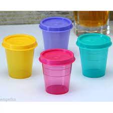 Tupperware Midget 80ml pink/ purple mini food container (mini midget ...