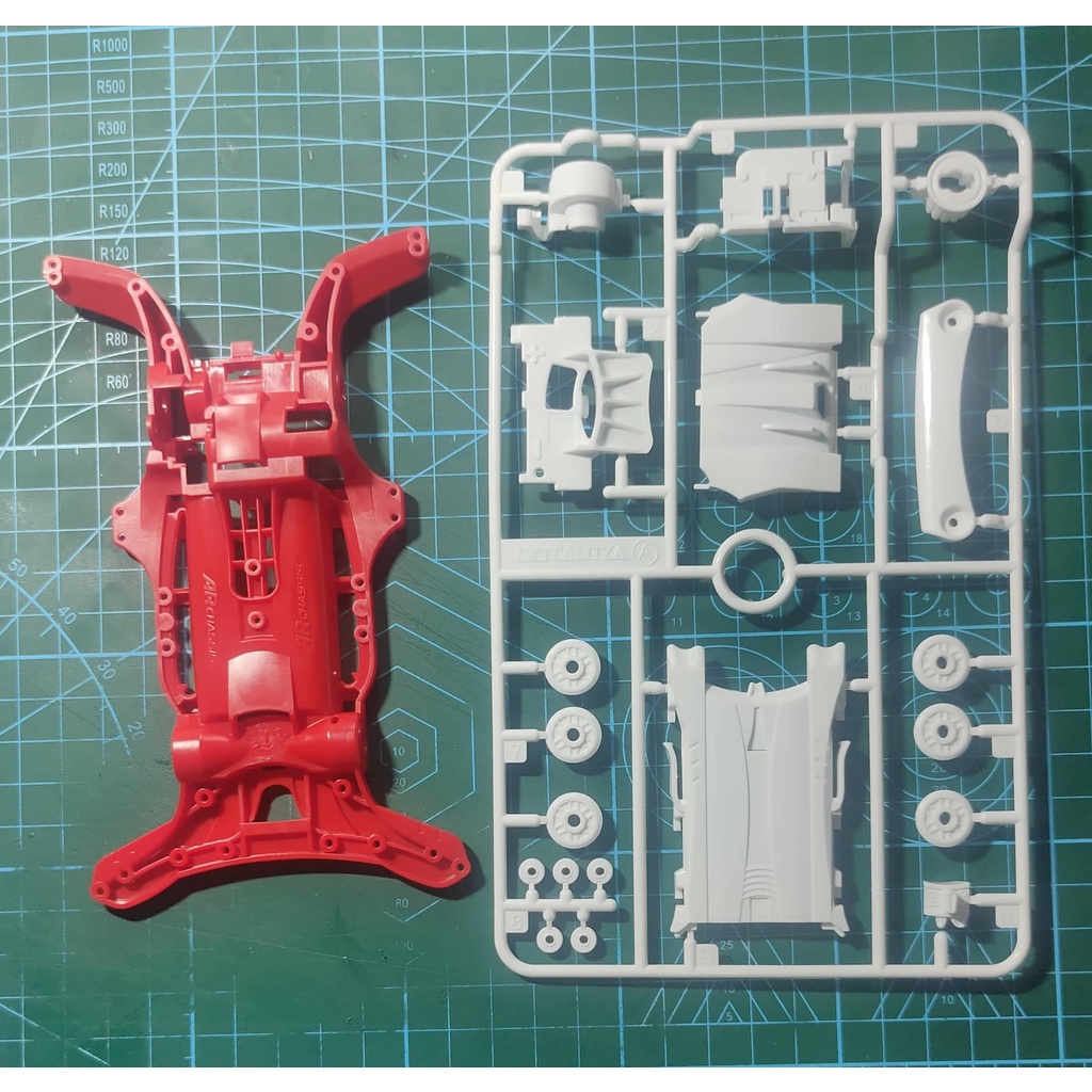 Tamiya Mini 4wd AR Chassis (PINK / BLACK / WHITE./RED) | Shopee Philippines