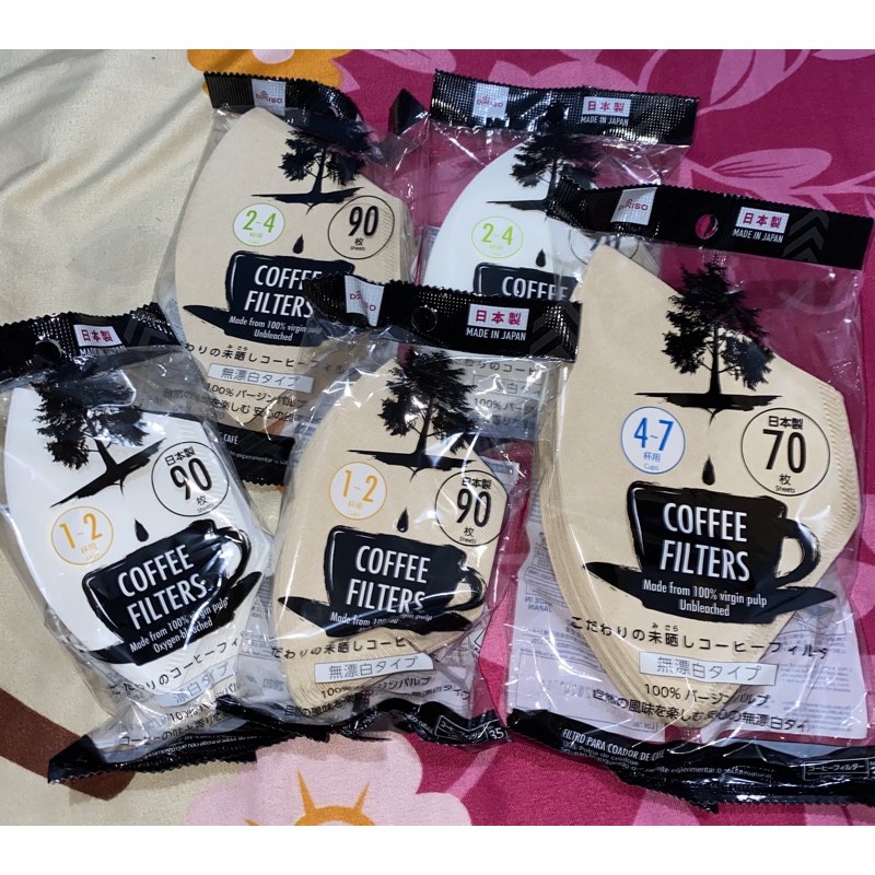 Enhance Your Brew: Unbleached/Bleached Filters, Made in Japan | Shopee ...