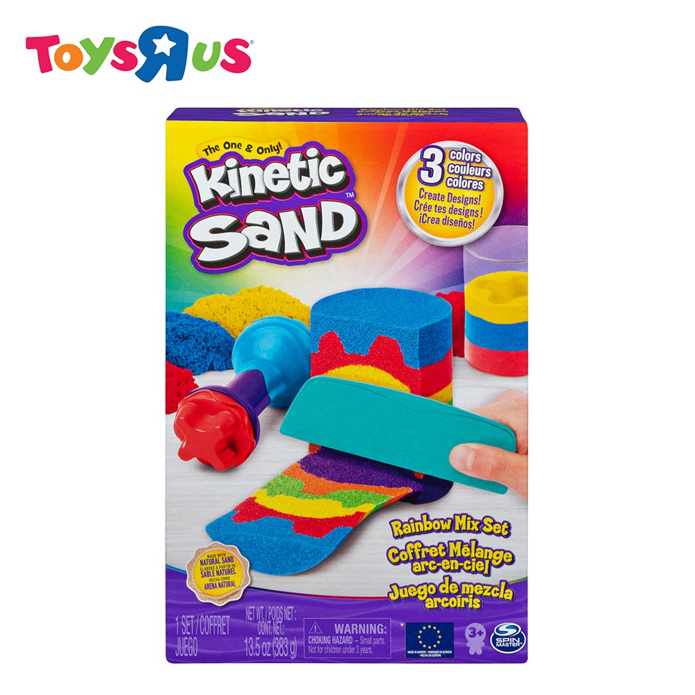 Kinetic Sand Rainbow Mix Set | Shopee Philippines