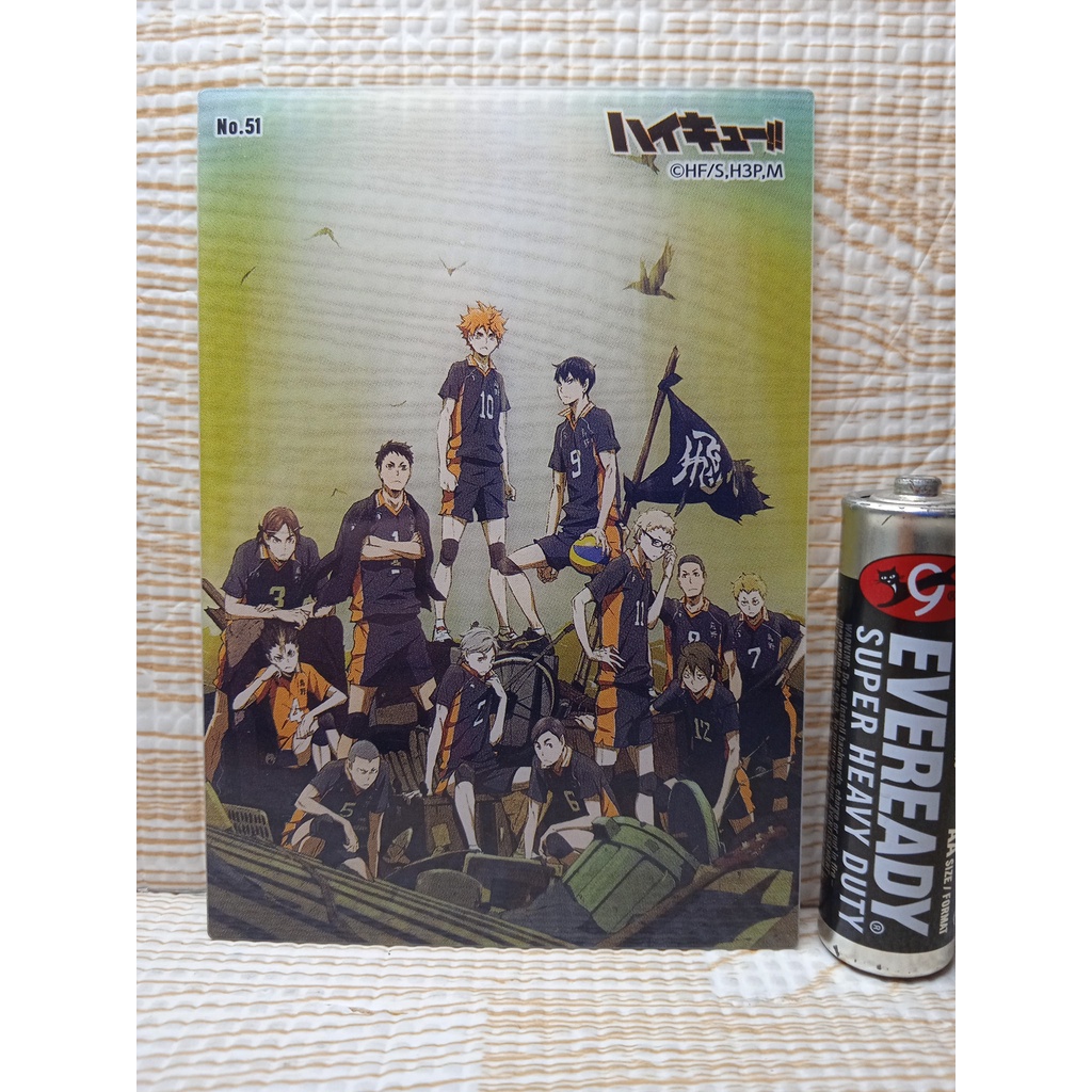 [RESTOCKED: SEPT 25] Haikyu Anime Merch: Clear Cards | Shopee Philippines