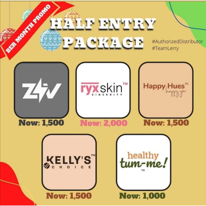 RESELLERS PACKAGE (Free Virtual I'd) | Shopee Philippines