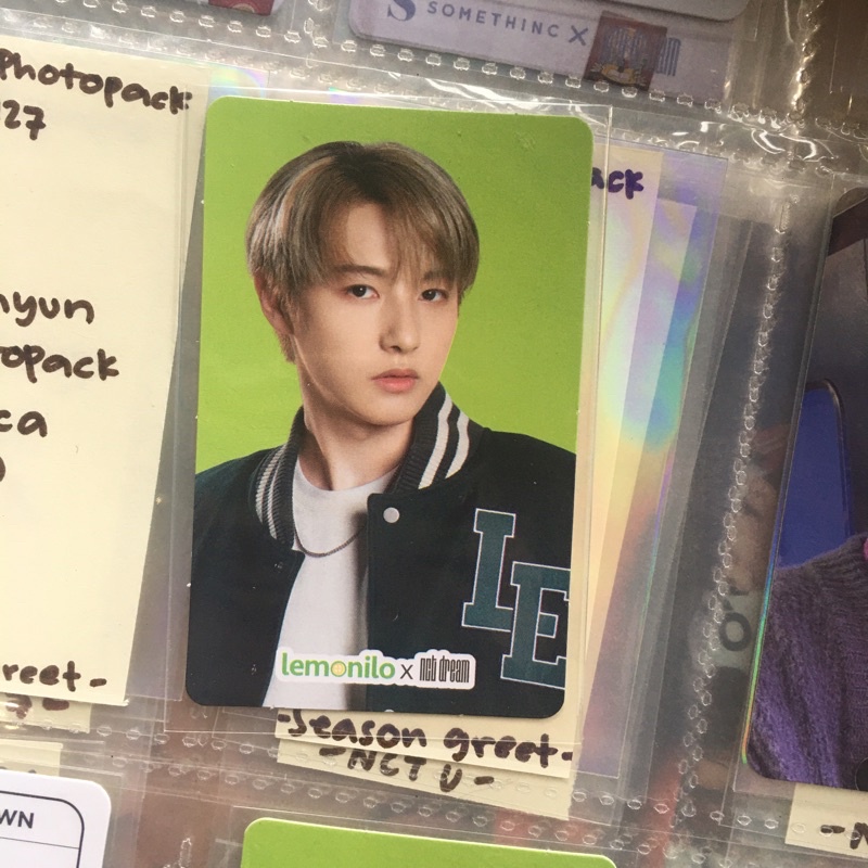 Renjun Lemonilo Photocard | Shopee Philippines