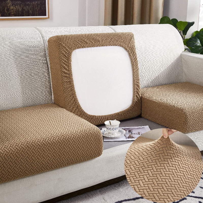 Sopa Cover Sofa Seat Cover For Sofa 1/2/3/4 Seater Sofa Cover Solid ...