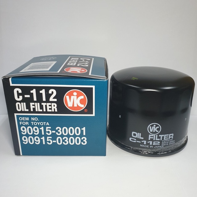 Vic Oil Filter C-112 Toyota Fx / 2C / 3C / 3C-T | Shopee Philippines