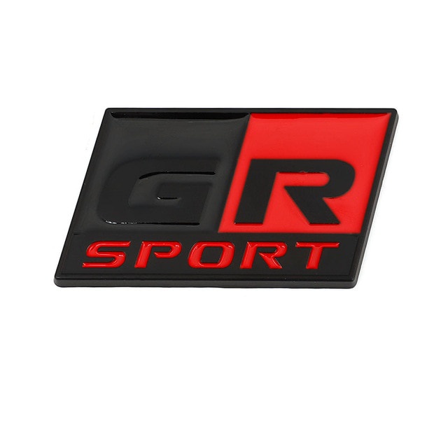 Car Sticker GR Sport GRMN Logo Decal Front Hood Grille for Toyota HV ...