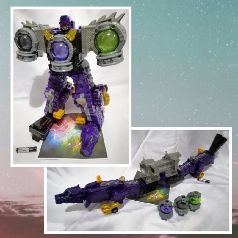 Super Sentai Kyuranger Megazord with 3 Kyutama | Shopee Philippines