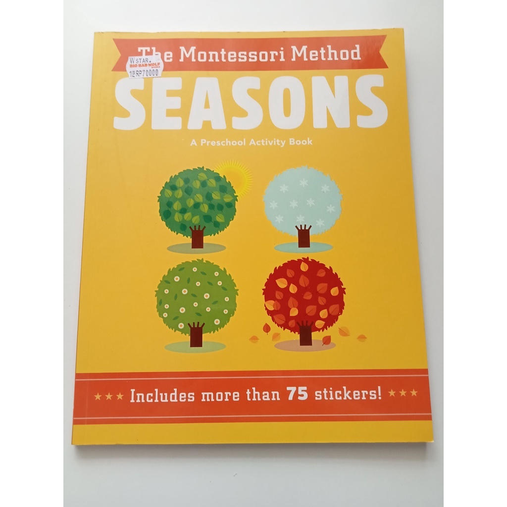 The Montessori Method Seasons Children's Book | Shopee Philippines