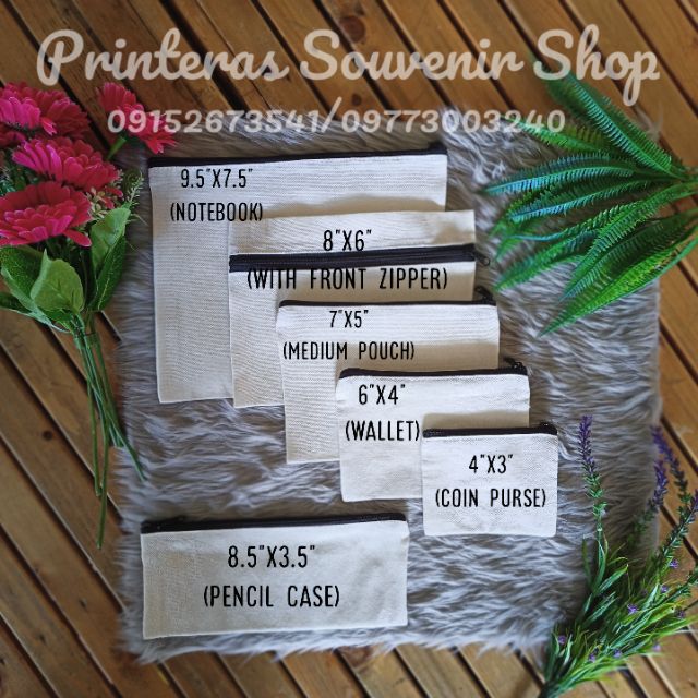 Plain Canvas/Katsa Pouch Wallet WITH LINING | Shopee Philippines