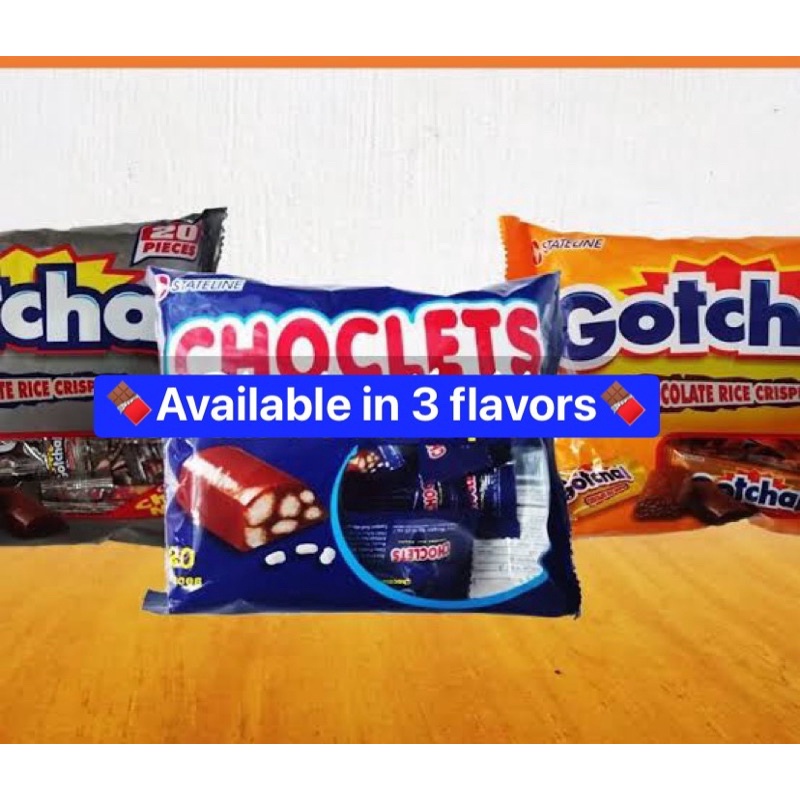 SALE‼️ Gotcha Chocolate Rice Crispies & Crunchy Choco Malt | Shopee ...