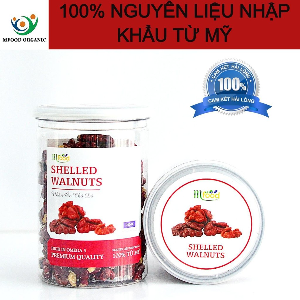American Red Walnut Kernel 250 grams - Mfood Brand (Super cheap price ...