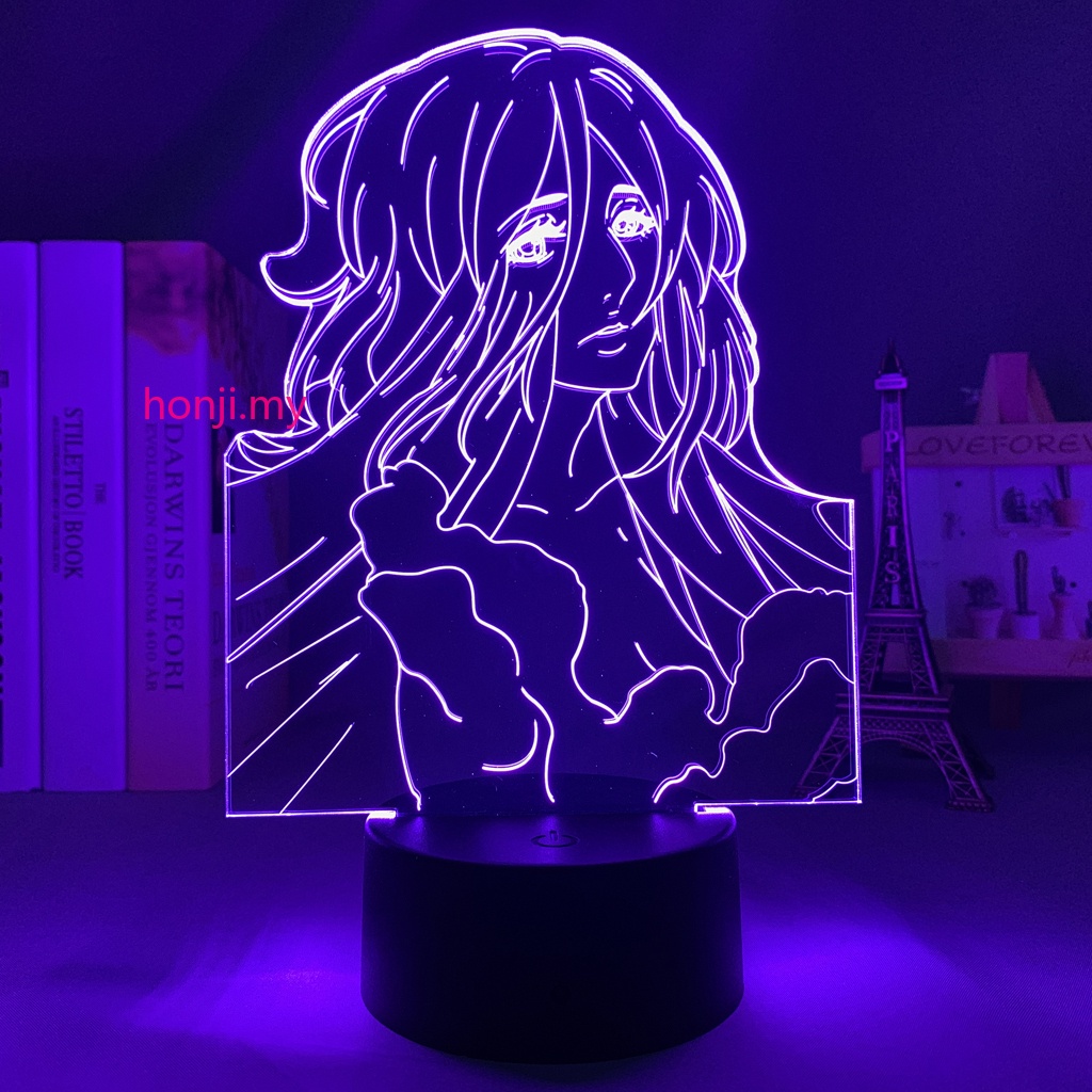Led Light Anime Attack on Titan Pieck Finger for Bedroom Night Light ...