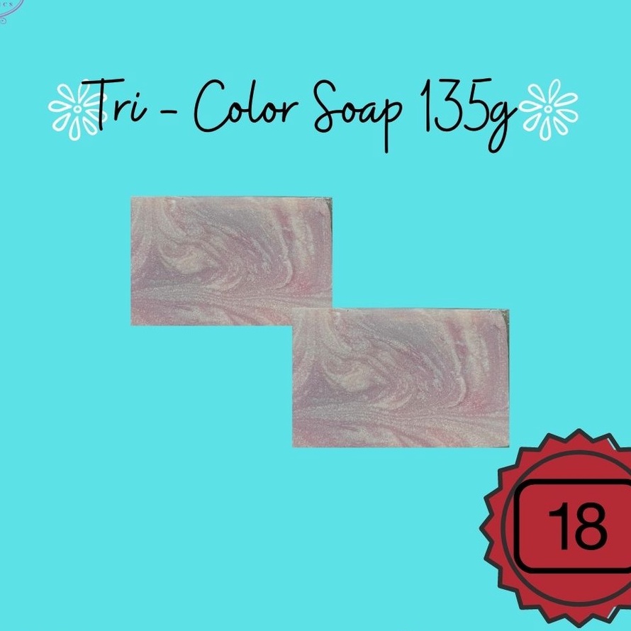 TRI-COLOR BLEACHING SOAP OVERRUNS 135G. | Shopee Philippines