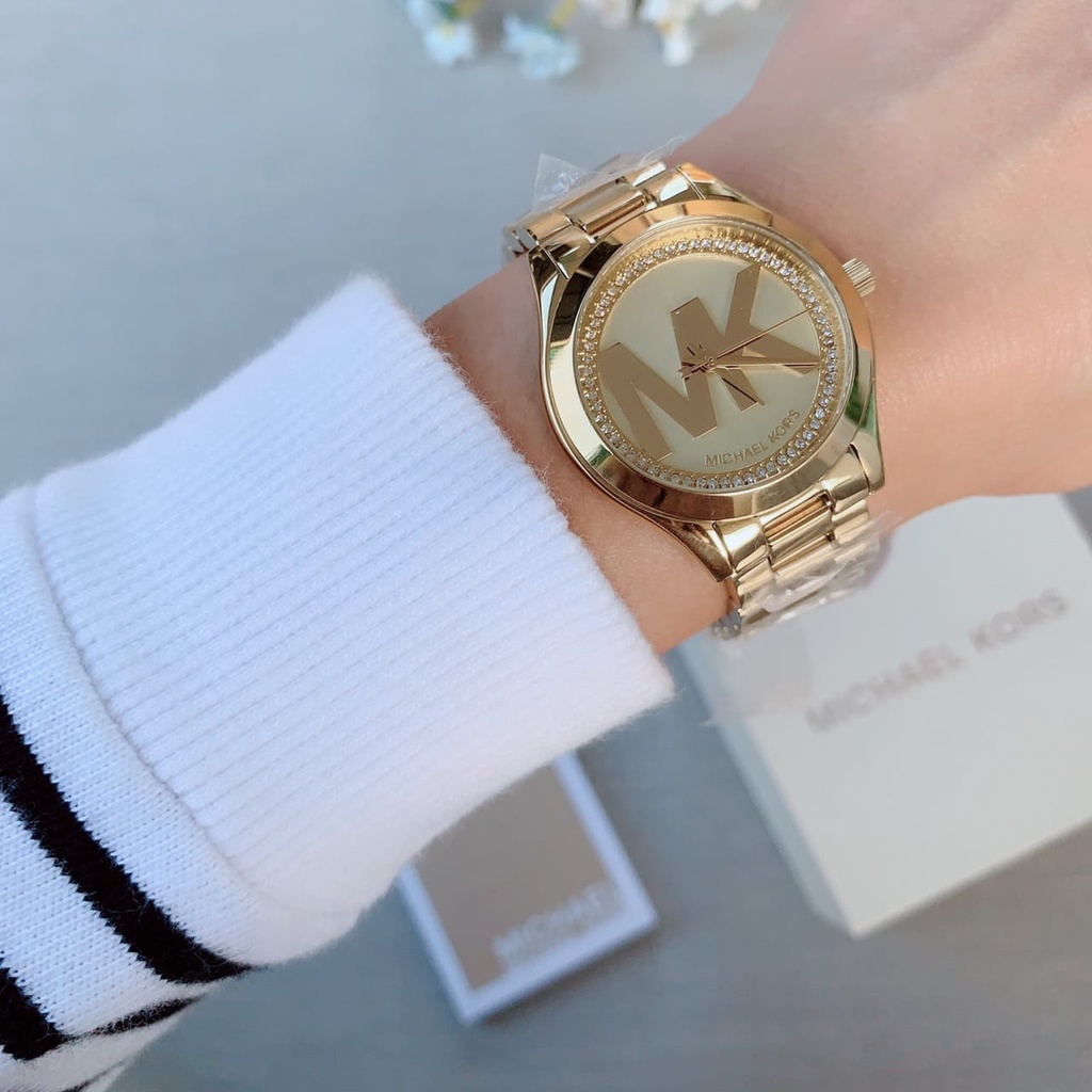 MK Watch Pawnable Slimrunway MK Logo MK3549/MK3477 #each | Shopee ...