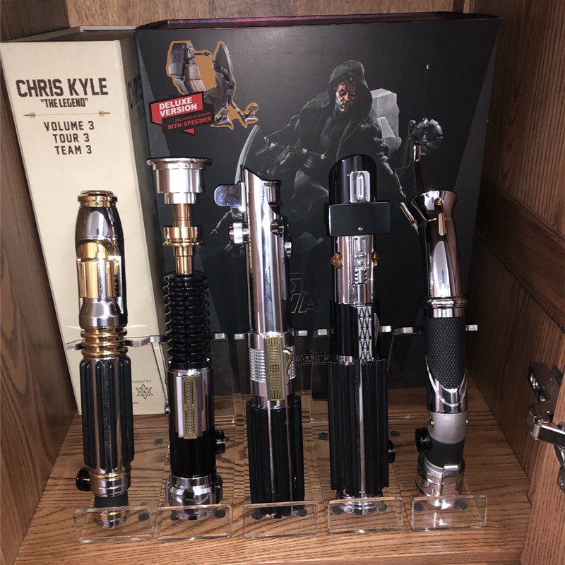Universal Vertical Lightsaber Stand Acrylic Transparent Saber Display ...