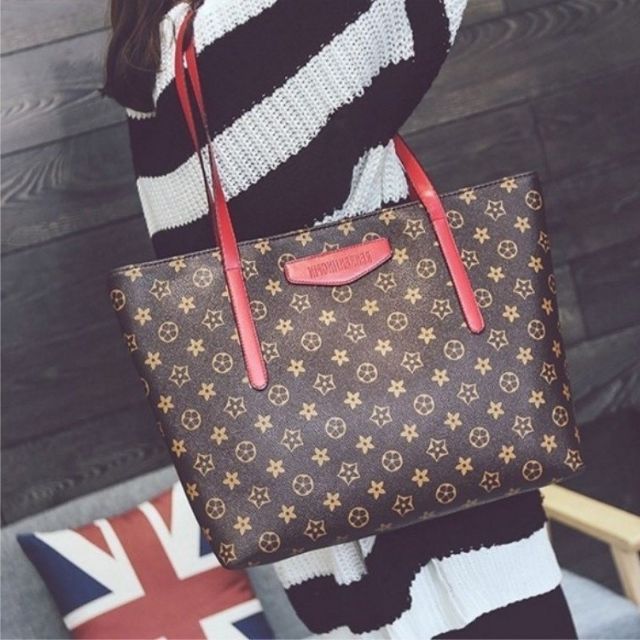 Printed women's single shoulder bag large capacity outdoor leisure ...