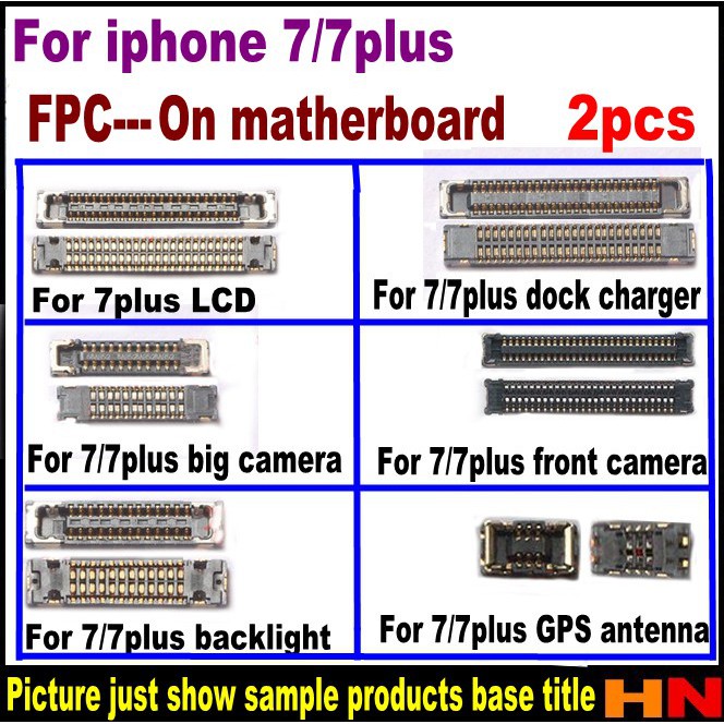 2pcs Logic Board LCD trouch screen camera 3D backlight GPS antenna For ...