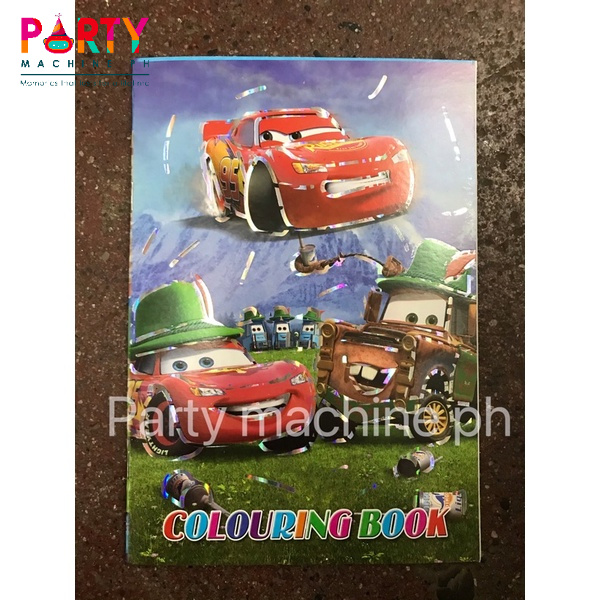 12pcs Cars Coloring Book / Give away fillers / stickers / lootbag ...