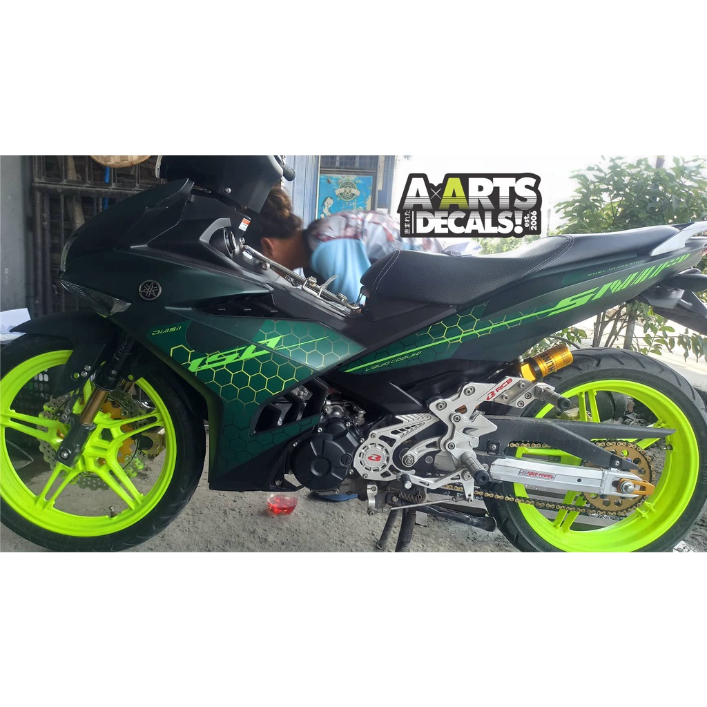 Sniper King Honeycomb Sticker Decals for Matte Green | Shopee Philippines