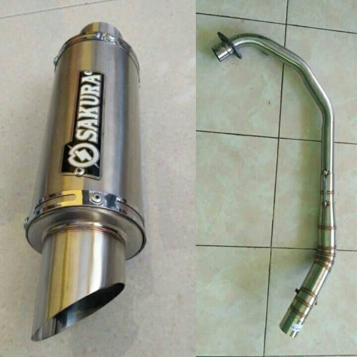 Exhaust racing satria byson sonic verza tiger gsx mx nmax pcx lexi ...