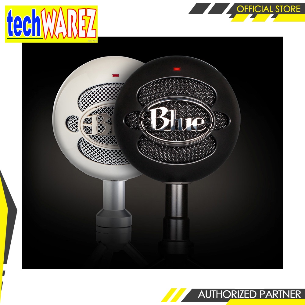 Logitech For Creators Blue Snowball Ice Plug And Play USB Microphone ...