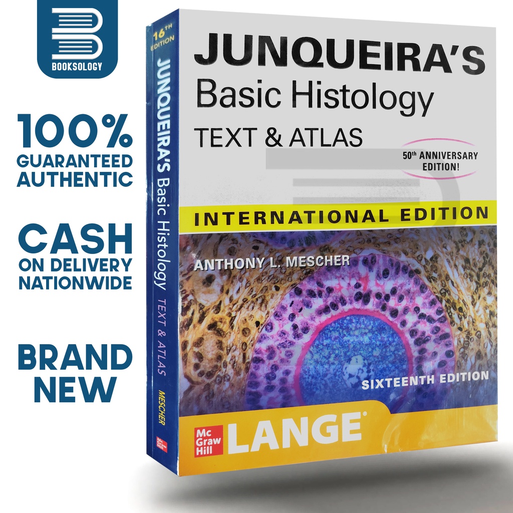 JUNQUEIRA'S BASIC HISTOLOGY Text & Atlas INTERNATIONAL EDITION 16th ...