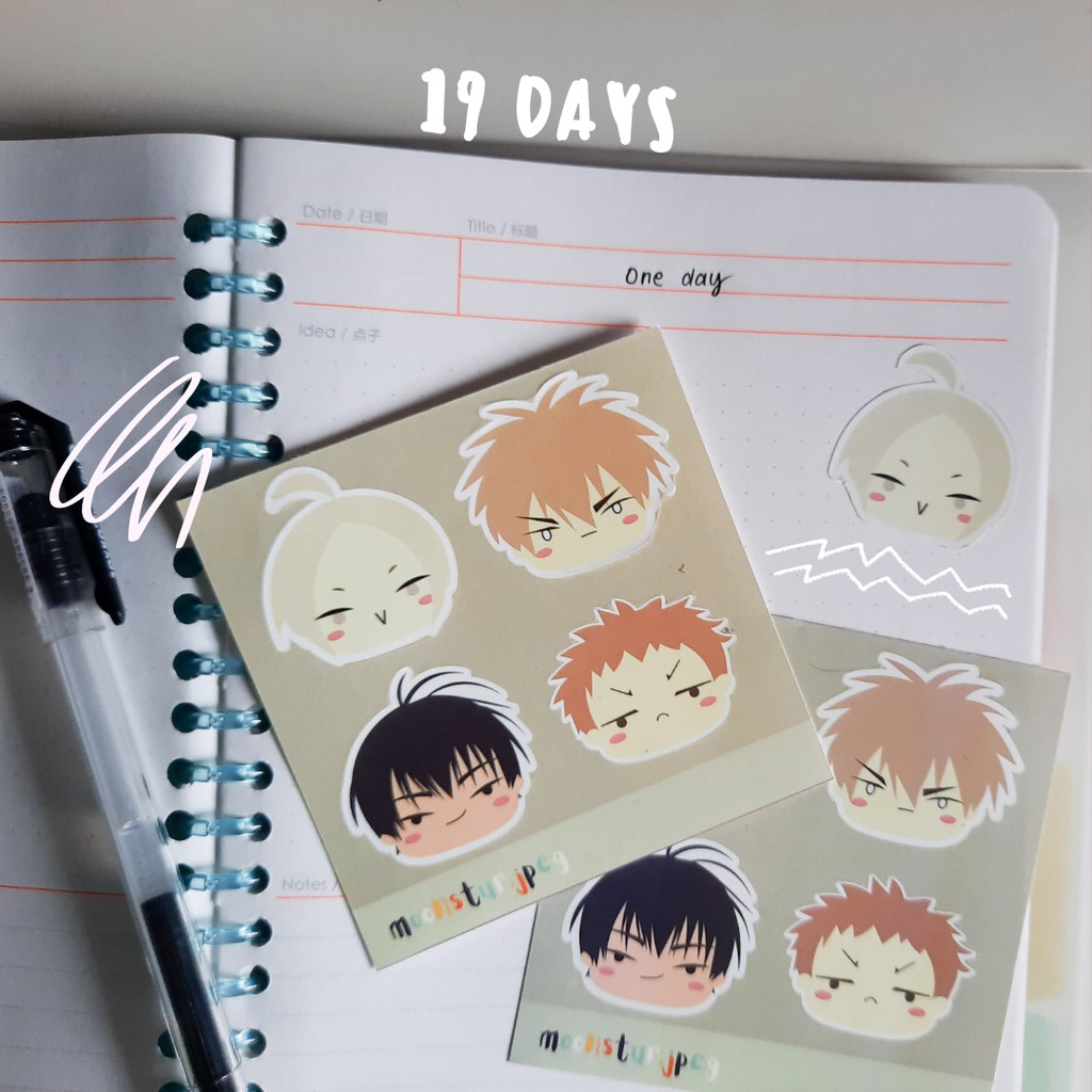 19 Days Manhwa Sticker | Shopee Philippines