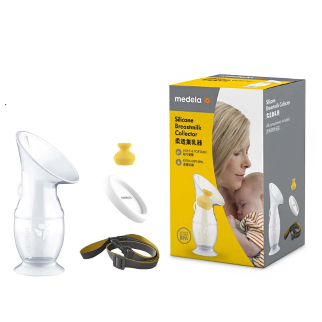 Medela Silicone Breastmilk Collector With Suction Base and Lanyard FOC ...