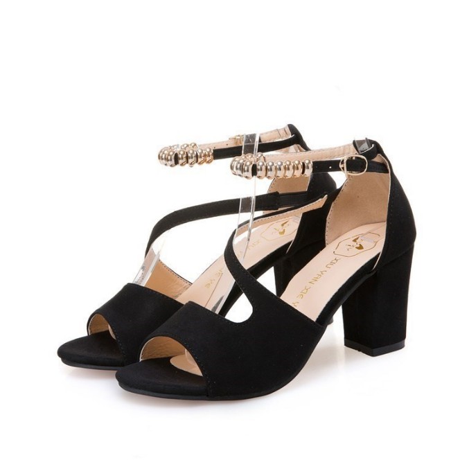 JY Women's Block Heels#SS588(Standard Size) | Shopee Philippines