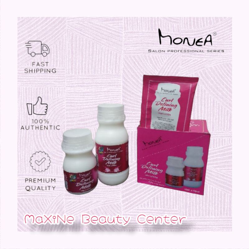 MONEA curl defining milk, 100ml & 200ml for curl and wavy hair | Shopee ...