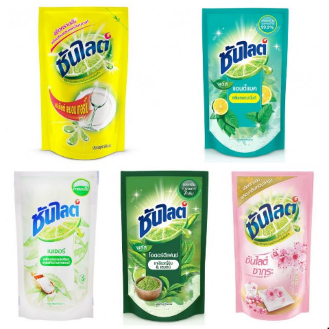 Sunlight 500 Ml. Scent (Lemon Turbo Lemon Mint Aloe Vera Japanese Green ...