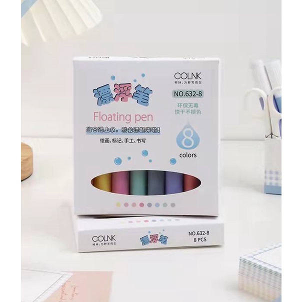 COLNK floating pen 8 colors | Shopee Philippines