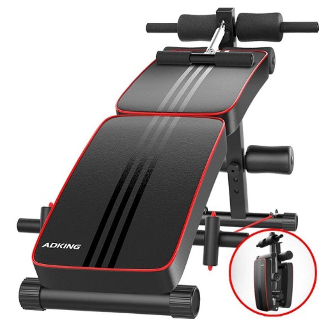 ADKING Foldable Advanced Multi-Function Fitness Gym Sit Up Bench AD178 ...