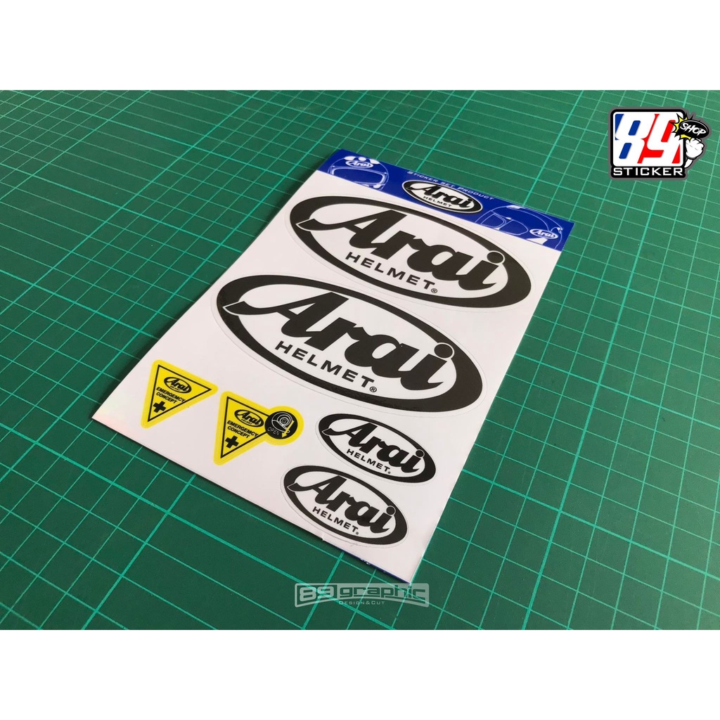 Arai Stickers And Cartoon Characters For Hats Or Motorcycles As You ...