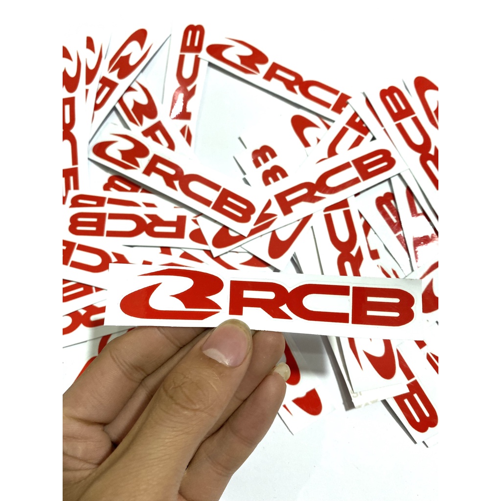 Super Beautiful RCB Stickers for Cars and Motorcycles | Shopee Philippines
