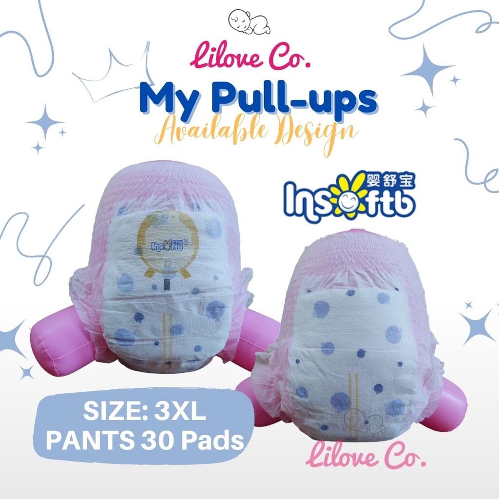 My Pull-ups Premium Diaper 3XL - 30 pads | Shopee Philippines