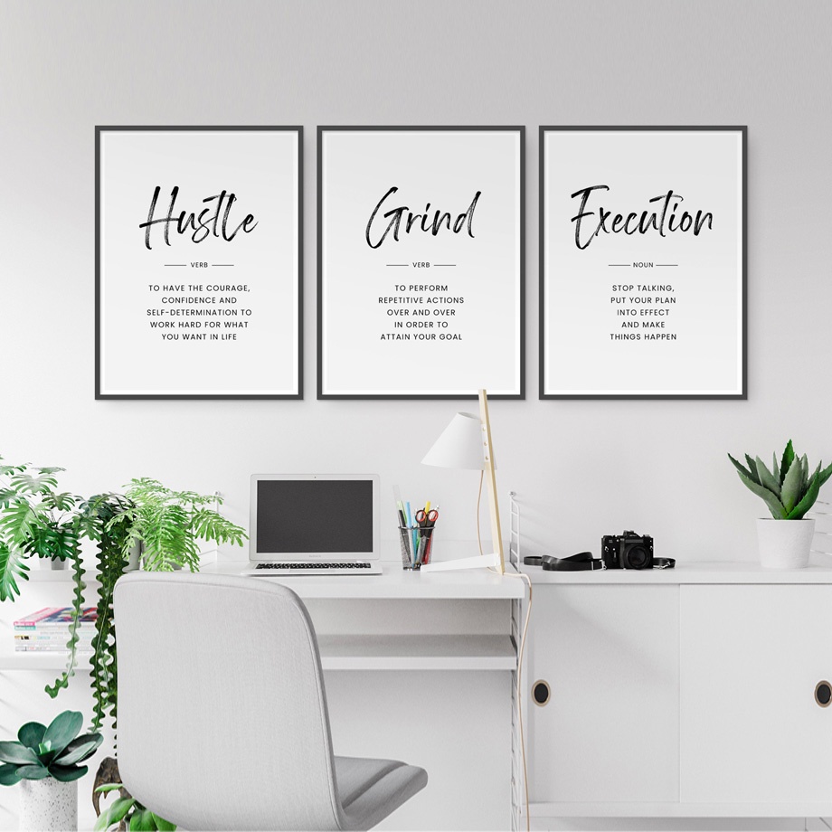 Inspirational Quotes Classic Monologue Modern Wall Art Canvas Painting ...