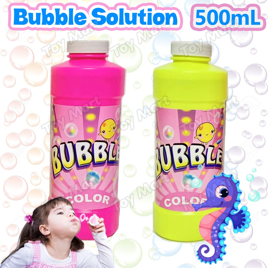 Premium Bubble Solution 500mL Refill for Bubble Machines And Bubble Toys | Shopee Philippines