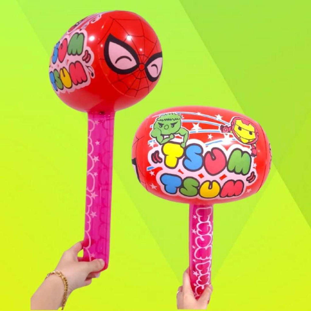 1 Lsn Inflatable Hammer Toy Picture Red SPIDERMAN 45cm | Shopee Philippines