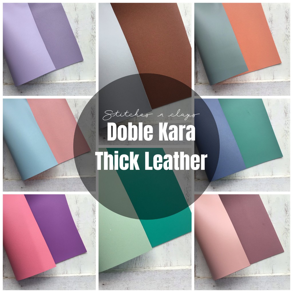 SnC Doble Kara Thick Leather | Shopee Philippines