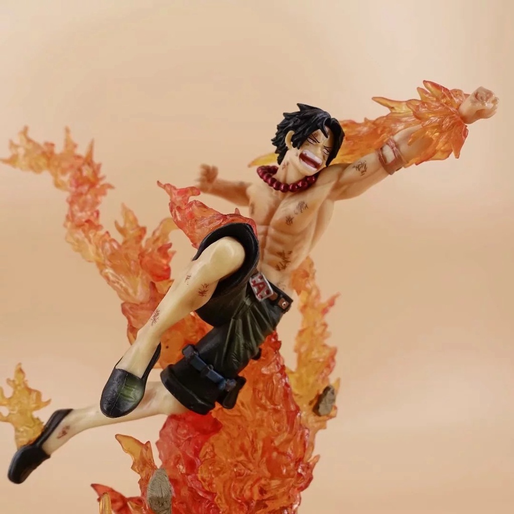 Ace model with extremely beautiful flying fire punch effect - OnePiece ...